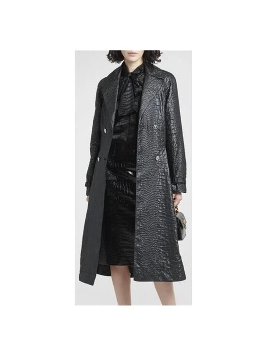 Versace | Jackets & Coats | New Authentic Versace Belted Techno ...